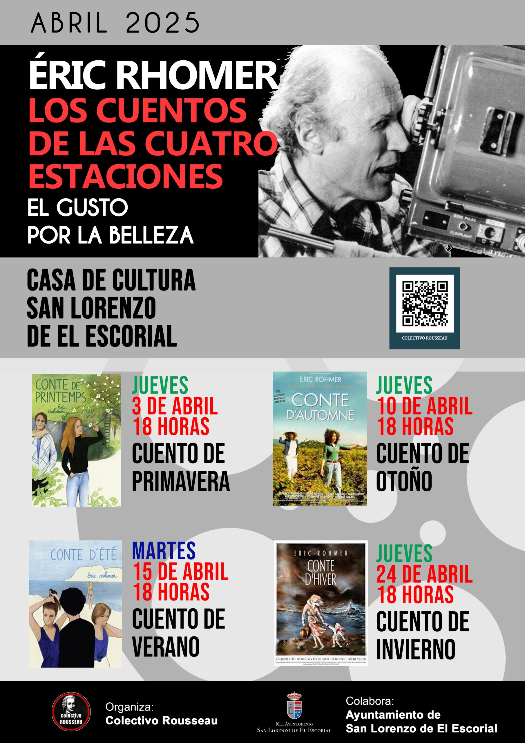 Cuentos de las cuatro estaciones de Éric Rohmer – Colectivo Rousseau